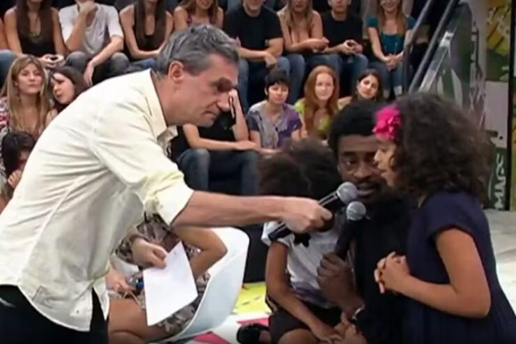 Serginho Groisman previu o futuro da filha de Seu Jorge