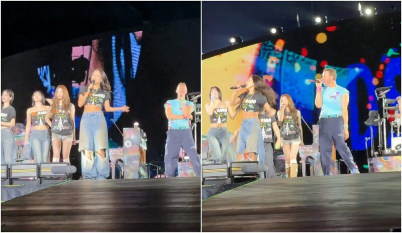 TWICE se apresenta com Coldplay em Seul e anuncia parceria