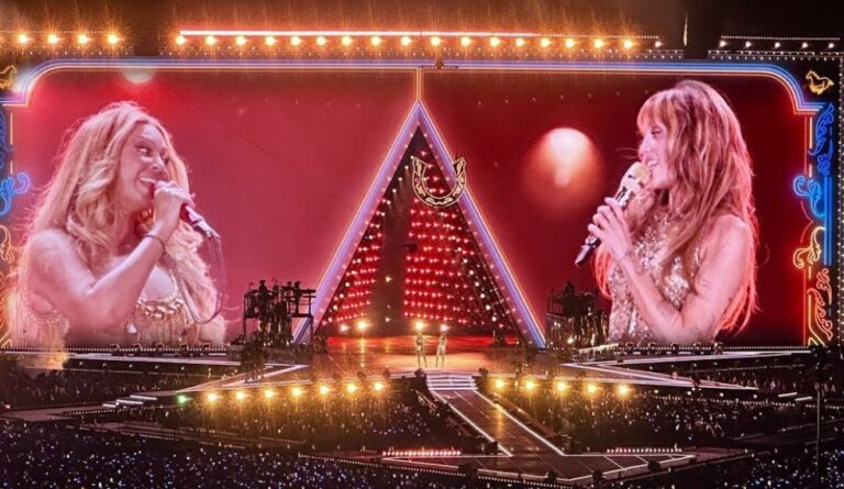 Beyoncé surpreende fãs no dueto com Miley Cyrus em Paris