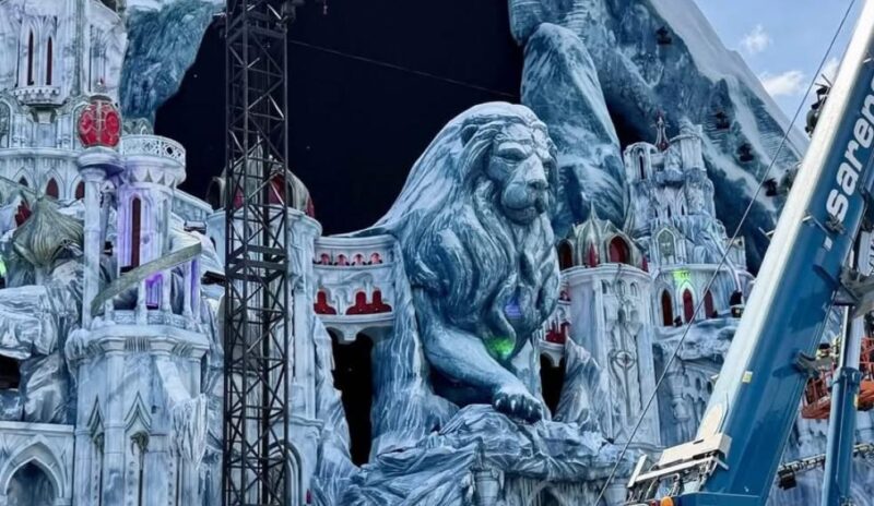 Como é o palco principal do Tomorrowland Bélgica