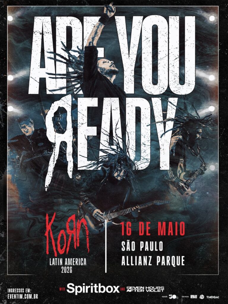 Korn anuncia show único no Brasil; veja detalhes