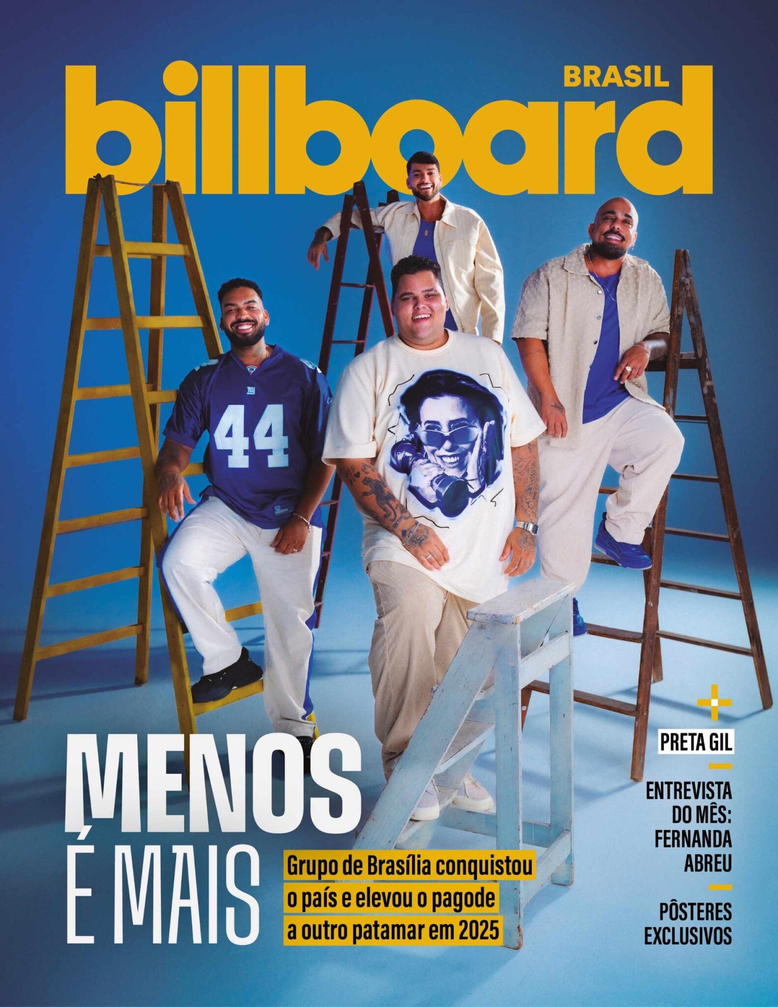 Destaque de 2025, Menos é Mais é capa da Billboard Brasil